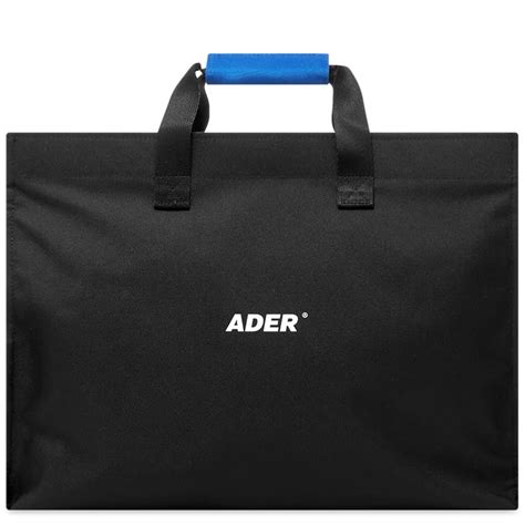 Ader Error Logo Shopping Bag Black End Be