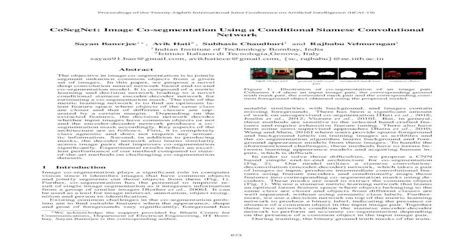 pdf cosegnet image co segmentation using a conditional siamese