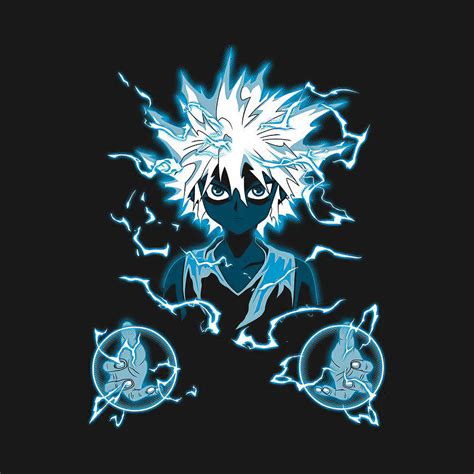 Killua Zoldyck Lightning Digital Art By Nguyen Hai Fine Art America