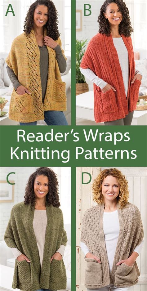 Free Knitting Pattern For Readers Wrap At Linda Green Blog