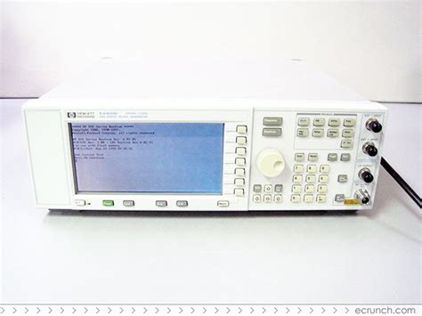 Used Agilent Hp E4400b 1 Ghz Analog Rf Signal Generator With