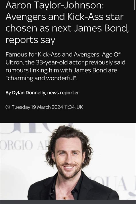 新一代007确认亚伦·泰勒 约翰逊 曾出演《哥斯拉》男主凤凰网