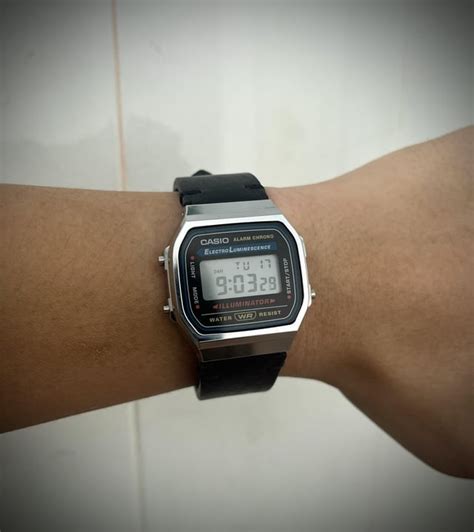 Leather Strap On A158 And A168 Rcasio