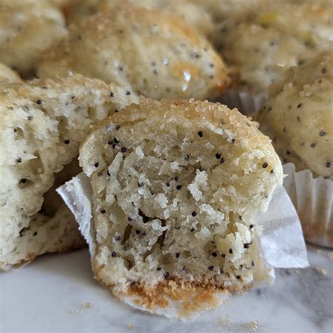 Buy 50mg THC Lemon Poppyseed Mini Muffins Fraser Bud