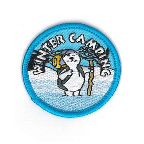 Gscm Winter Camping Patch Girl Scout Shop