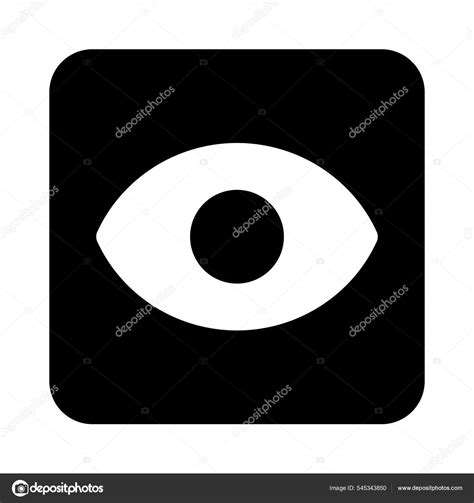 Preview Function Tab Representing Eye Layout Template Stock Vector By
