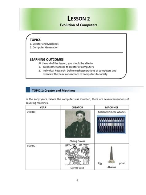 Lesson 2 Pdf Integrated Circuit Microprocessor