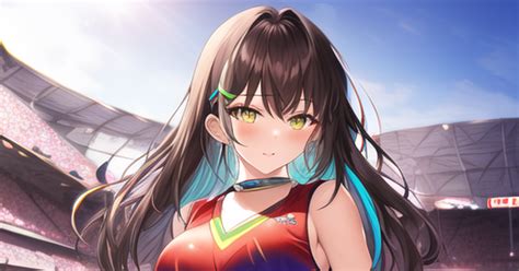 Novelai Ai绘图 拉拉队员图集 晚风抚往生のイラスト Pixiv
