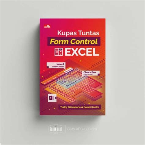 Jual BUKU KUPAS TUNTAS FORM CONTROL EXCEL YUDHY WICAKSONO SOLUSI