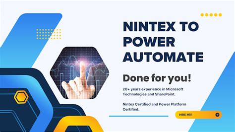 Migrate Your Nintex Workflows To Power Automate By Trustedit Fiverr