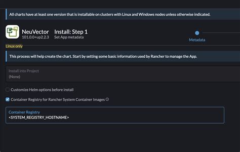 Bug Neuvector Chart Image Registry Setting Should Default To Systemdefaultregistry · Issue