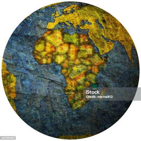 地球地図上の旗を持つモザンビークの領土 アフリカのストックフォトや画像を多数ご用意 アフリカ グランジ加工 モザンビーク Istock