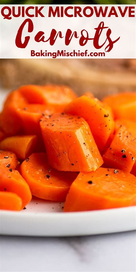 Steamed Carrots In Microwave Artofit