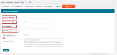 What Are The Best Ways To Set The Minimum And Maximum Quantity For Woocommerce Store