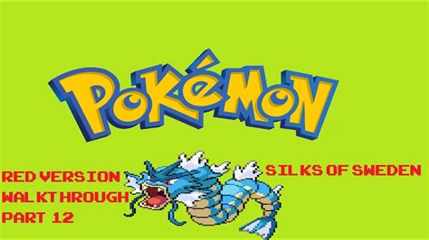Pokemon Red Version Walkthrough Part 12 Road To Rock Tunnel YouTube