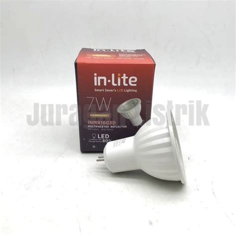 Jual Lampu Inlite Mr16 Mr 16 7w 7 W 7watt 7 Watt Dimmerable 220v 220 V