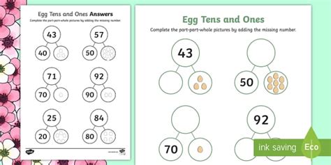 26 Top Partitioning 2 Digit Numbers Teaching Resources