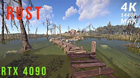 RUST Max Settings 4k 1440p I9 13900k 5 7ghz RTX 4090 YouTube