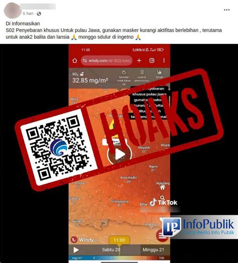 InfoPublik CEK FAKTA Peringatan Sebaran SO Di Pulau Jawa