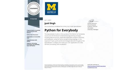 Jyoti Singh On Linkedin Coursera Pythonprogramming