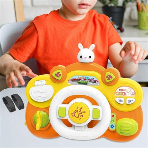 Juguete Con Volante Juguete Musical Educativo Con Luz Y Sonido Mi