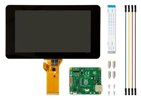 Official Raspberry Pi Inch Touchscreen Now Available For Video