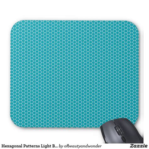 Blue Mouse Pads Zazzle