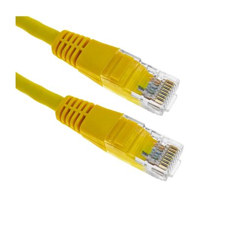 Cable De Red Rj45 Cat6 Utp Cobre Amarillo 3 Metros