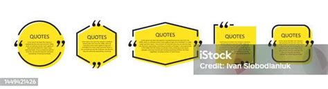 따옴표 상자 프레임 큰 세트 문자 메시지 인용 빈 템플릿 상자 빈 템플릿 견적 거품 거품 블로그 따옴표 기호 개체 그룹에 대한 스톡 벡터 아트 및 기타 이미지 Istock