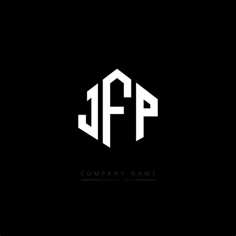 Jfp Letter Logo Design With Polygon Shape Jfp Polygon And Cube Shape