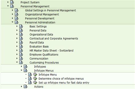 Creating Info Type Menu For Fast Data Entry SAP Community