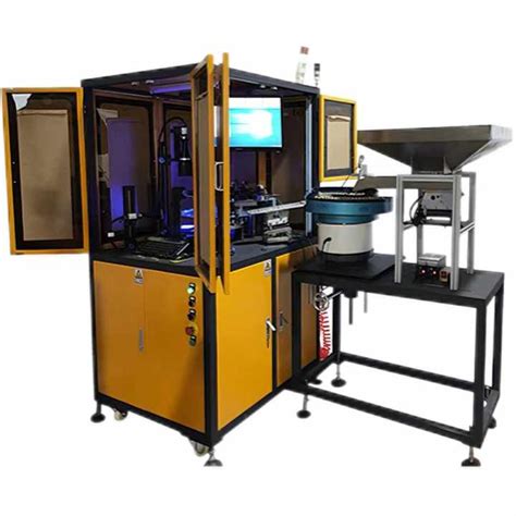 Professional Vision Inspection System High Speed Sorting Screw Nut Glass Disc Ccd Sorting
