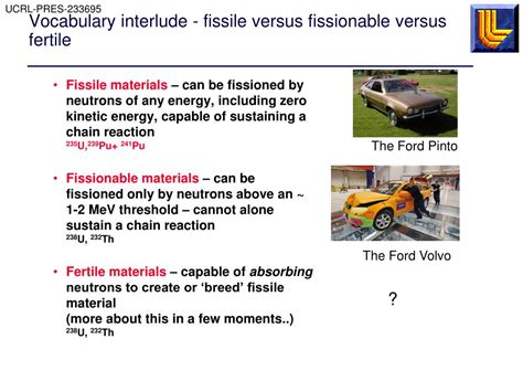PPT The Production Of Fissile Materials For Nuclear Weapons And