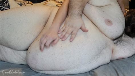 Female Feeder Dominates Superchub With 14 Inch Dildo