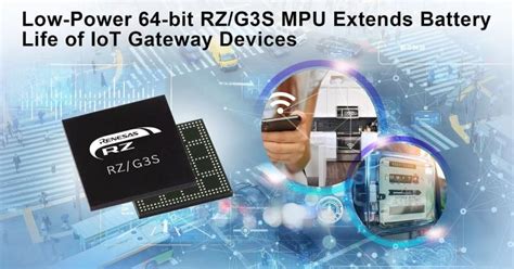 Renesas Launches Rzg3s 64 Bit Microprocessor With Enhanced Peripherals For Iot Edge And Gateway