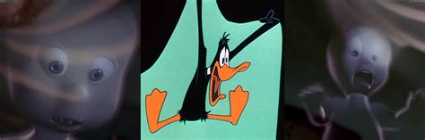 Daffy Duck Meets Casper By Aaronhardy523 On Deviantart