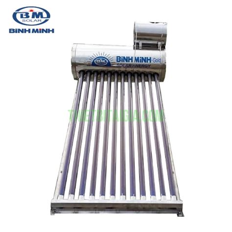 Máy Nước Nóng Năng Lượng Mặt Trời Bình Minh Gold 160l