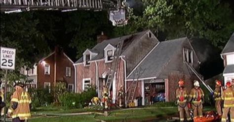 Lightning Strike Sparks House Fire In Delaware County Cbs Philadelphia