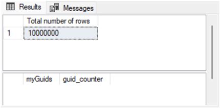 GUID In SQL Server