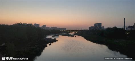 大美西安灞河风光摄影图田园风光自然景观摄影图库昵图网