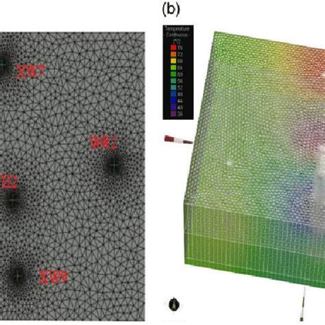 Meshing Map And Three Dimensional Meshing A Meshing Map B