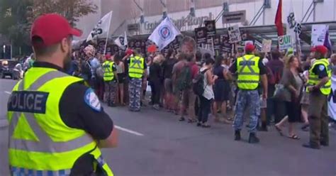 Protests Disrupt Energy East Pipeline Hearings In Montreal
