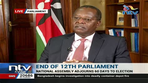 NTV Kenya On Twitter End Of The 12th Parliament MPs Are Expected To Proceed On Recess Today