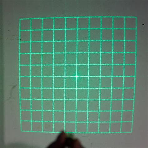 Customizable 520nm 10mw Green Laser Module With Grid Pattern For Laser