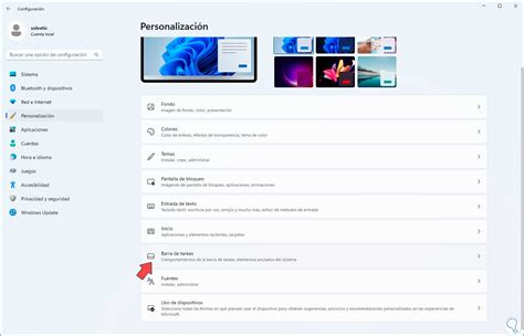 Personalizar Barra De Tareas Windows 11 Sin Programas Solvetic