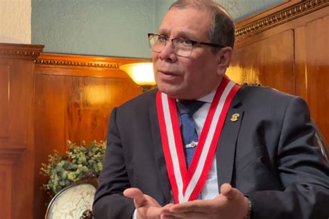 Presidente Del Poder Judicial No Tenemos Por Qué Retirarnos De La
