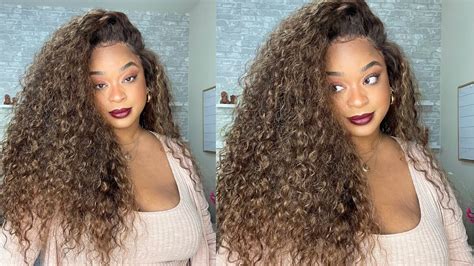 Yolissa Hair Never Fails Flip Over Style Piano Highlight Waterwave