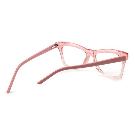 Mae Cat Eyeglasses In Translucent Sllac
