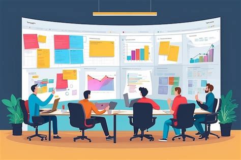 Premium Photo Agile Development Sprint