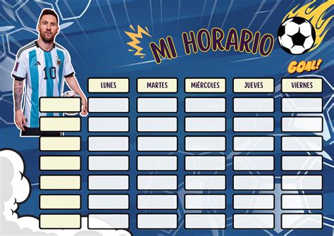 🚀 Horarios De Clases De Lionel Messi ️ 【2025